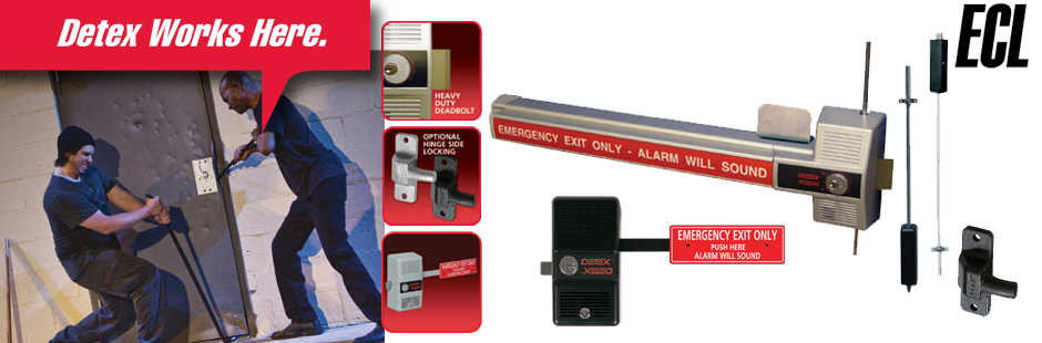 Exit Alarms Atlanta | Detex Exit Devices | Alarm when exit